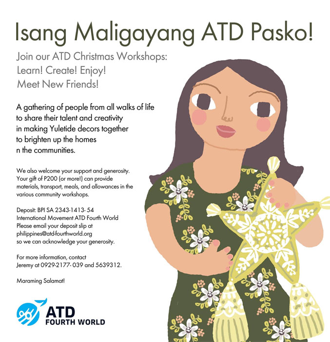 ATD Philippines - Newsletter December 2016 - ATD Fourth World