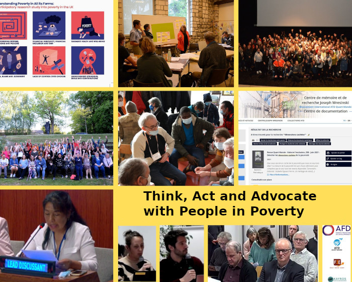 Think, Act and Advocate with People in Poverty - ATD Fourth World